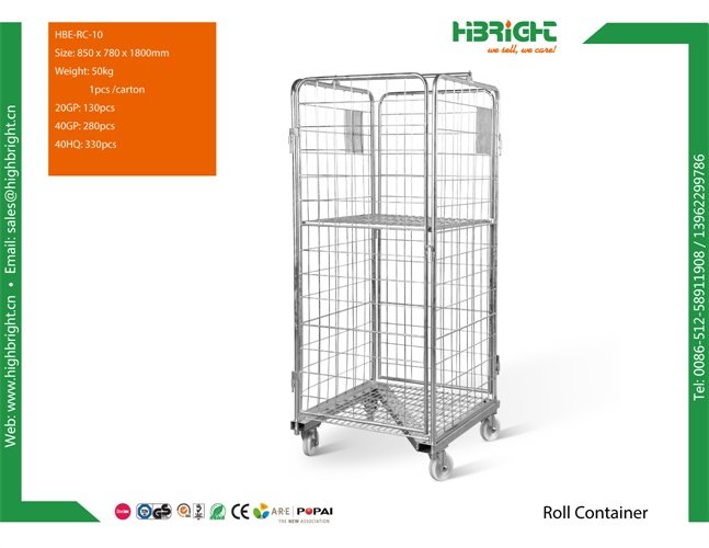 Roll Container - Buy Roll Container Product on Highbright Retail Solutions
