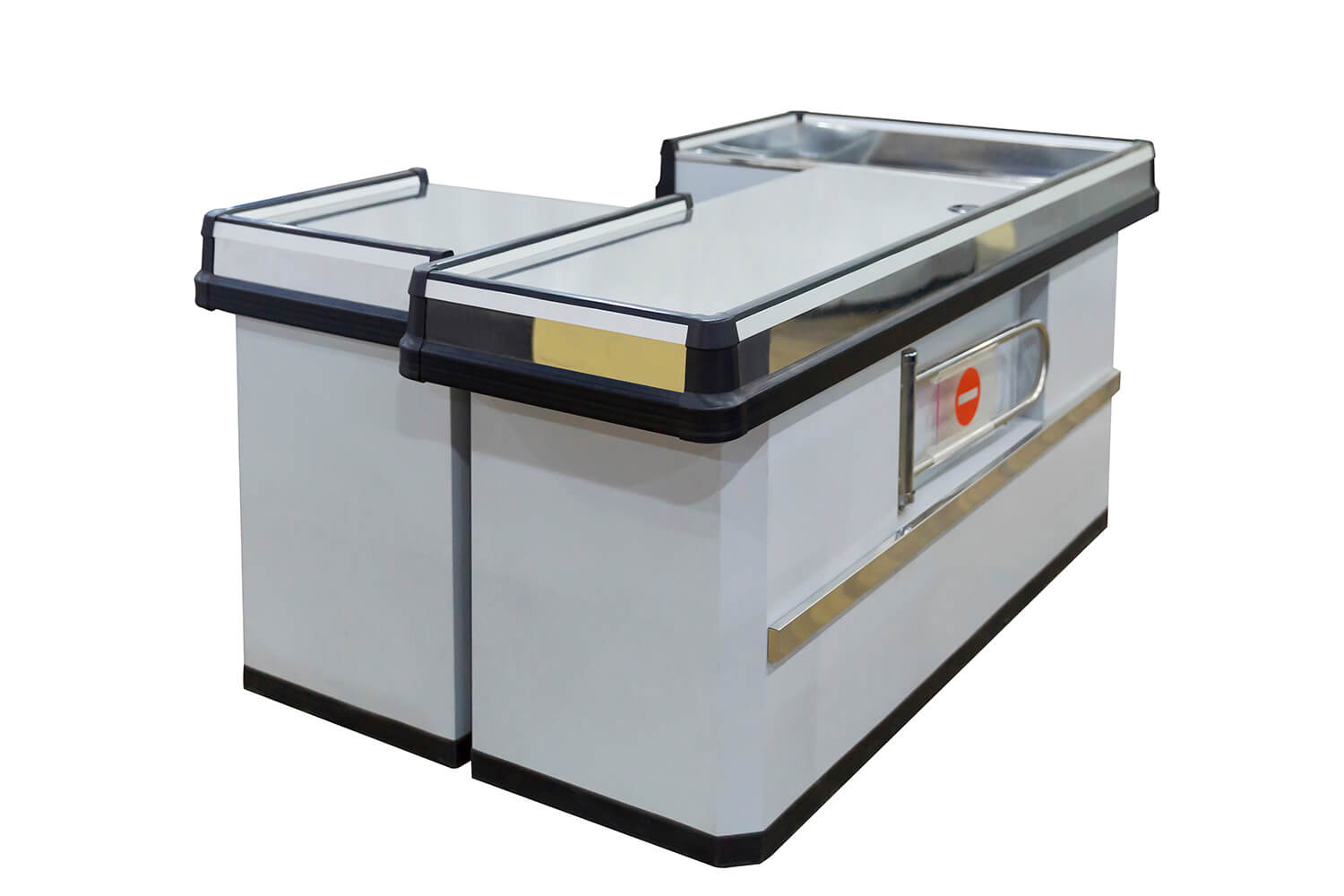 Supermarket Check Out Counter With Gate - Buy Supermarket Check Out ...