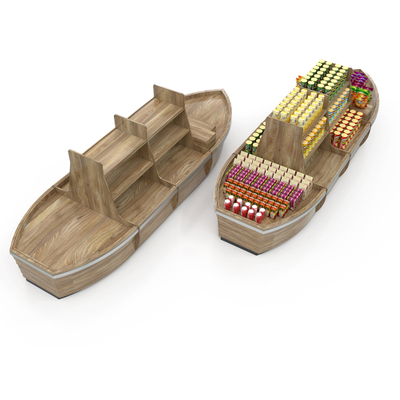 Boat Shape MDF Promotion Table