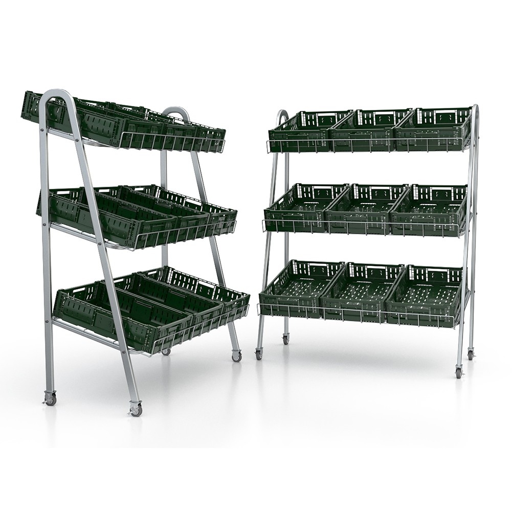 Aluminum Display Shelf for Vegetable- Buy Product on Highbright Retail ...